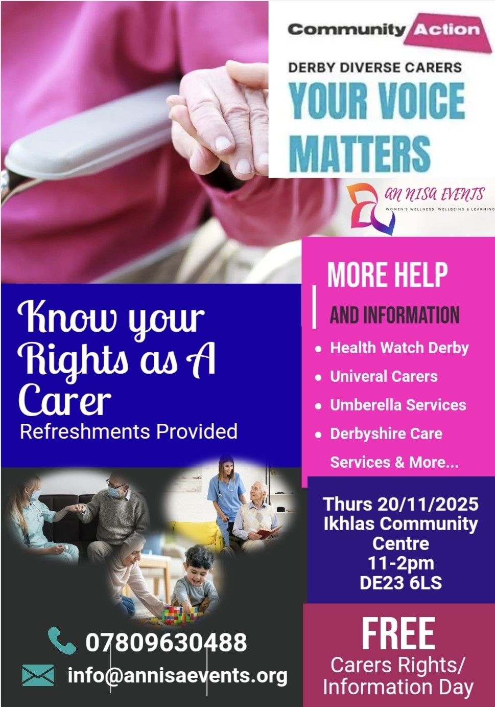 Know Your Rights as a Carer - Free Carers' Information Event ...