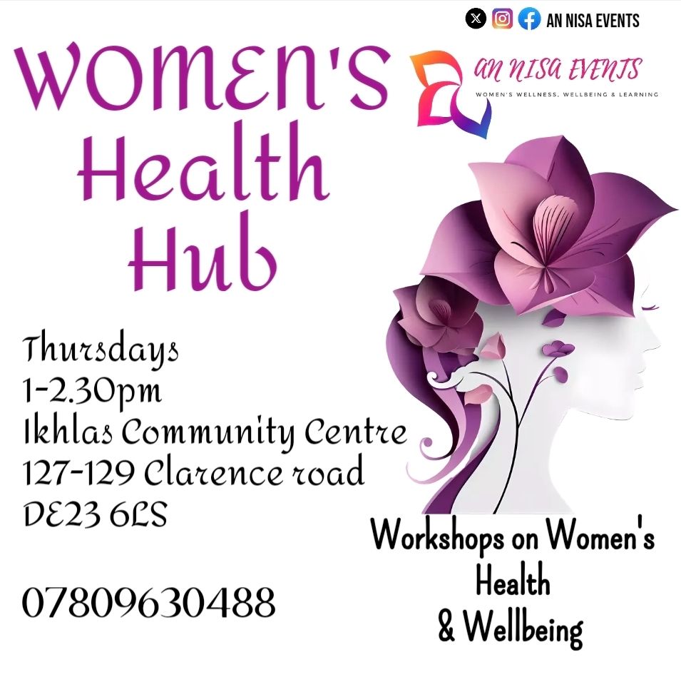 Women's Health Hub - Weekly group from An Nisa Events | Community ...